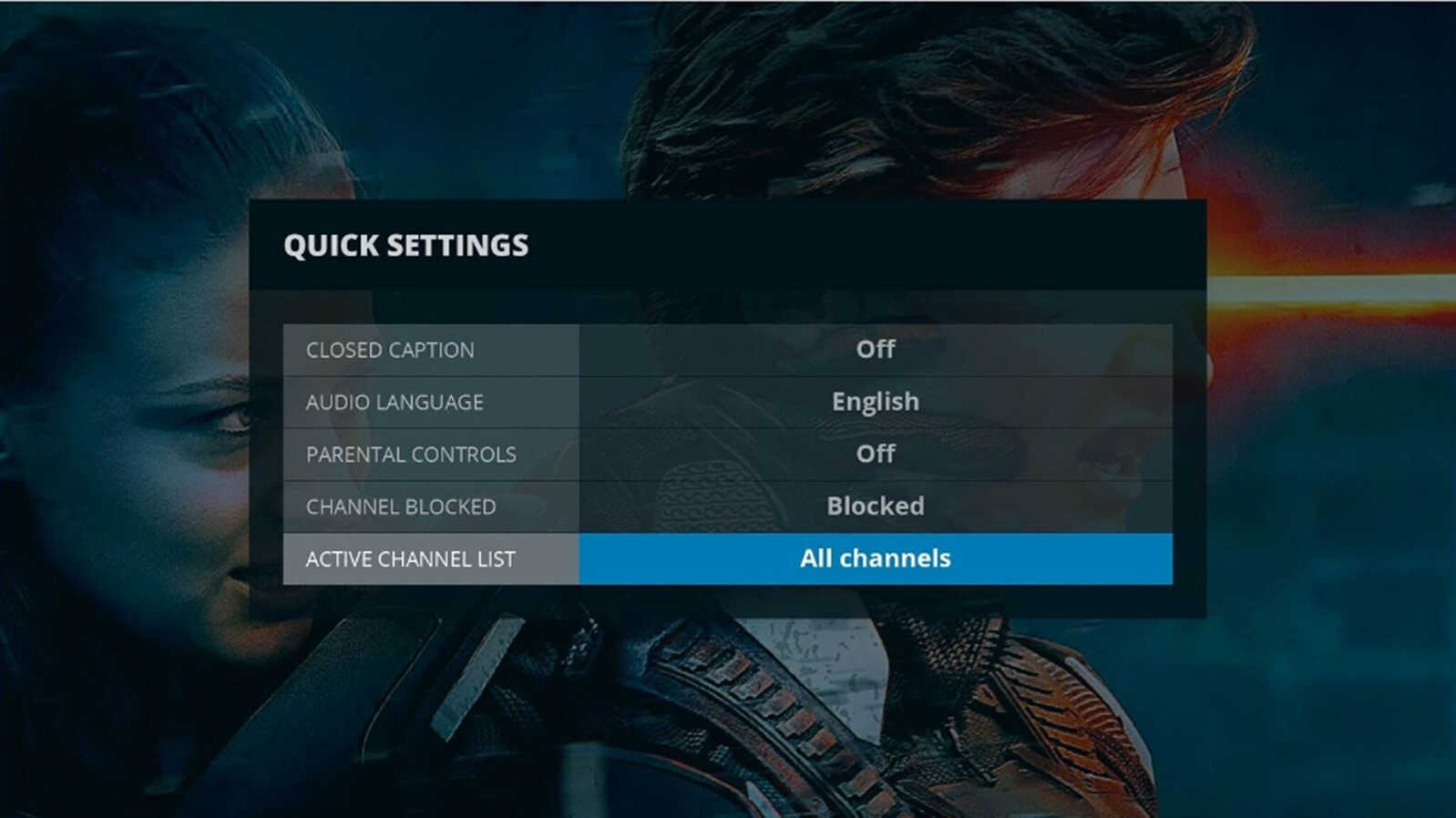 Altice One: Managing Settings Altice One: Managing Settings